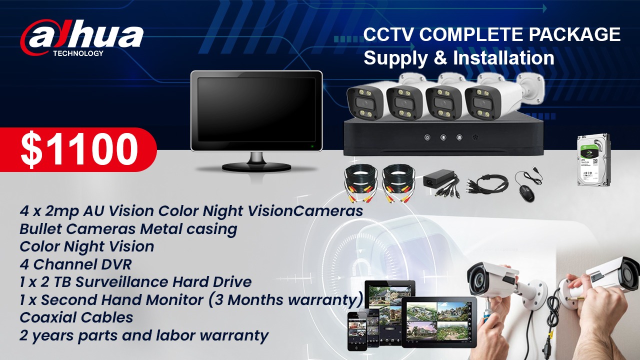 AU Vision CCTV Packages